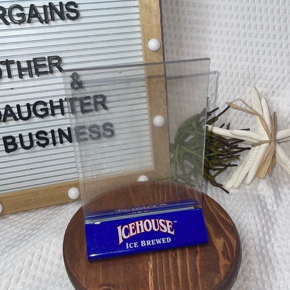 Icehouse | Accents | Icehouse Ice Brewed Beer Plexiglas Advertising ...